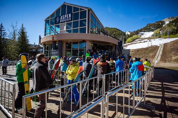A month after closing day, party returns to Aspen Mountain for weekend ...
